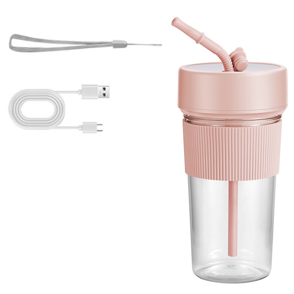 Necvior Fruit Juicers with Straw Food Mixing Machine Portable Mixer for ...