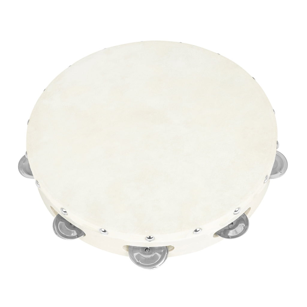 Necvior Fun and Educational Hand Drum Sheepskin Tambourine for Kids ...