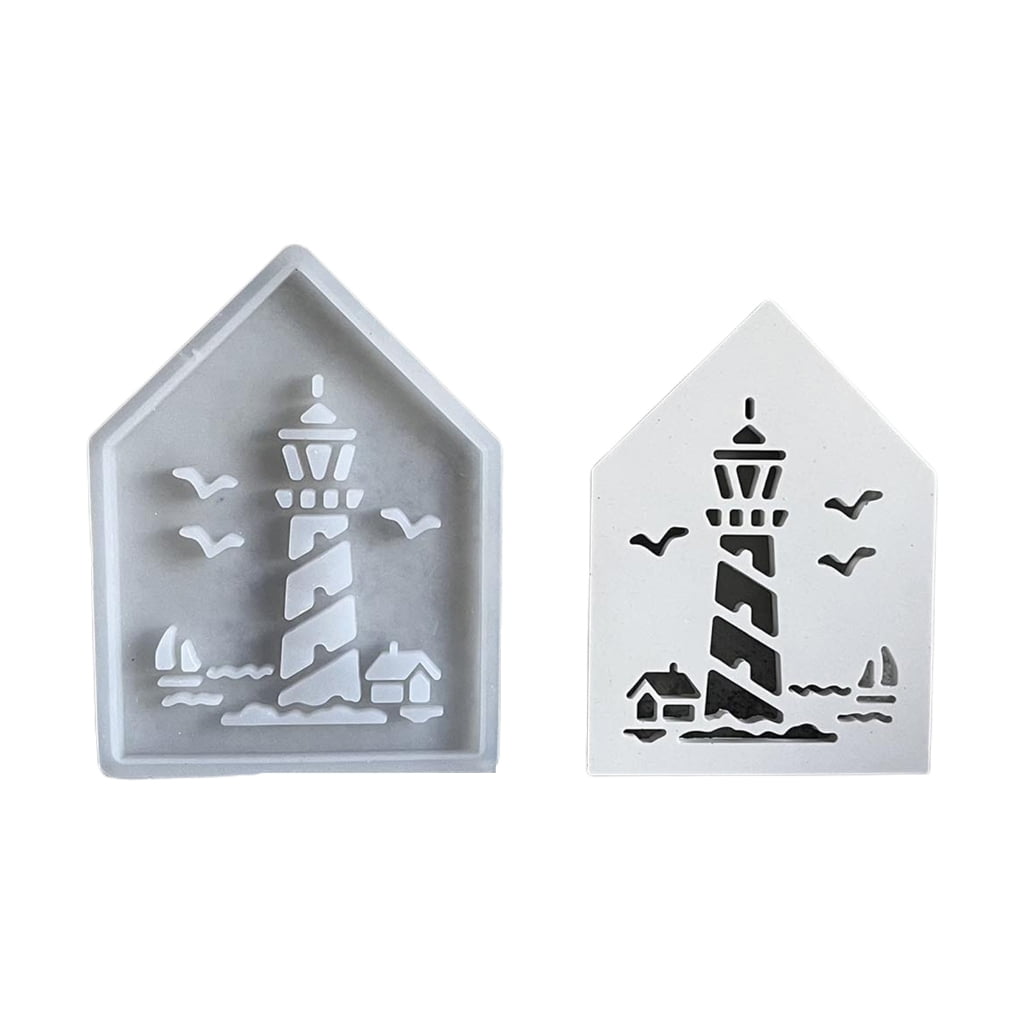 Necvior Functional DIY Silicone House Mold Unique Silicone Mold for ...