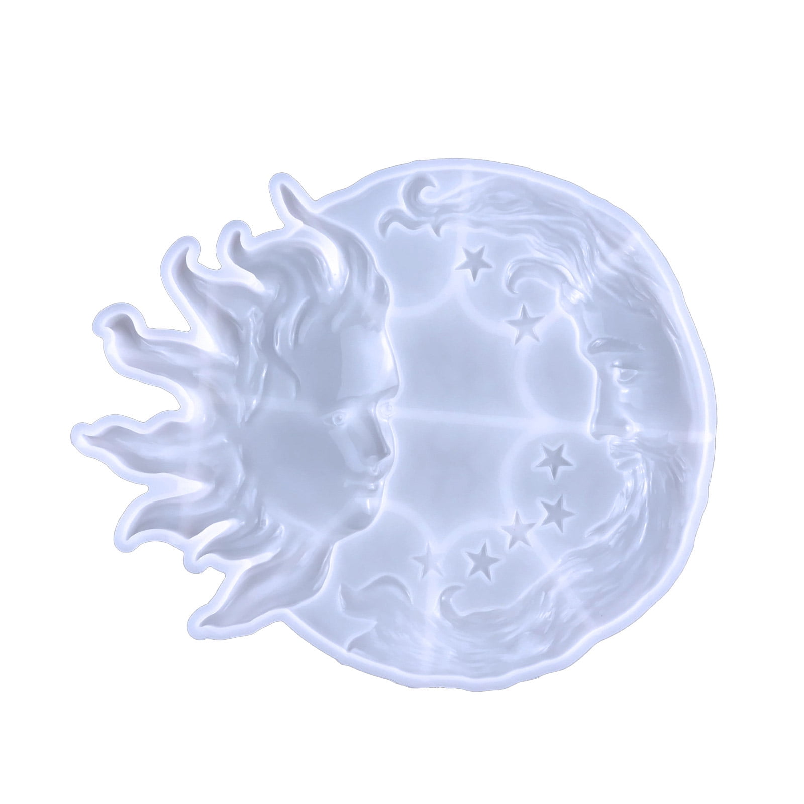 Necvior Funny for Sun and Moon Face Soft Silicone Mold Decorating Tool ...