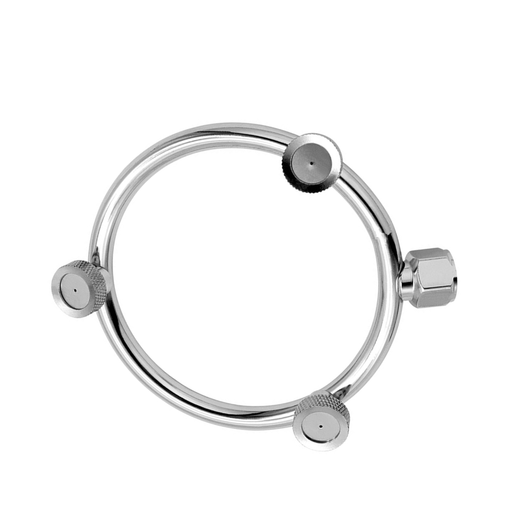 Necvior Garden Hose Nozzle Splitter Stainless Steel Sprayer Head for ...