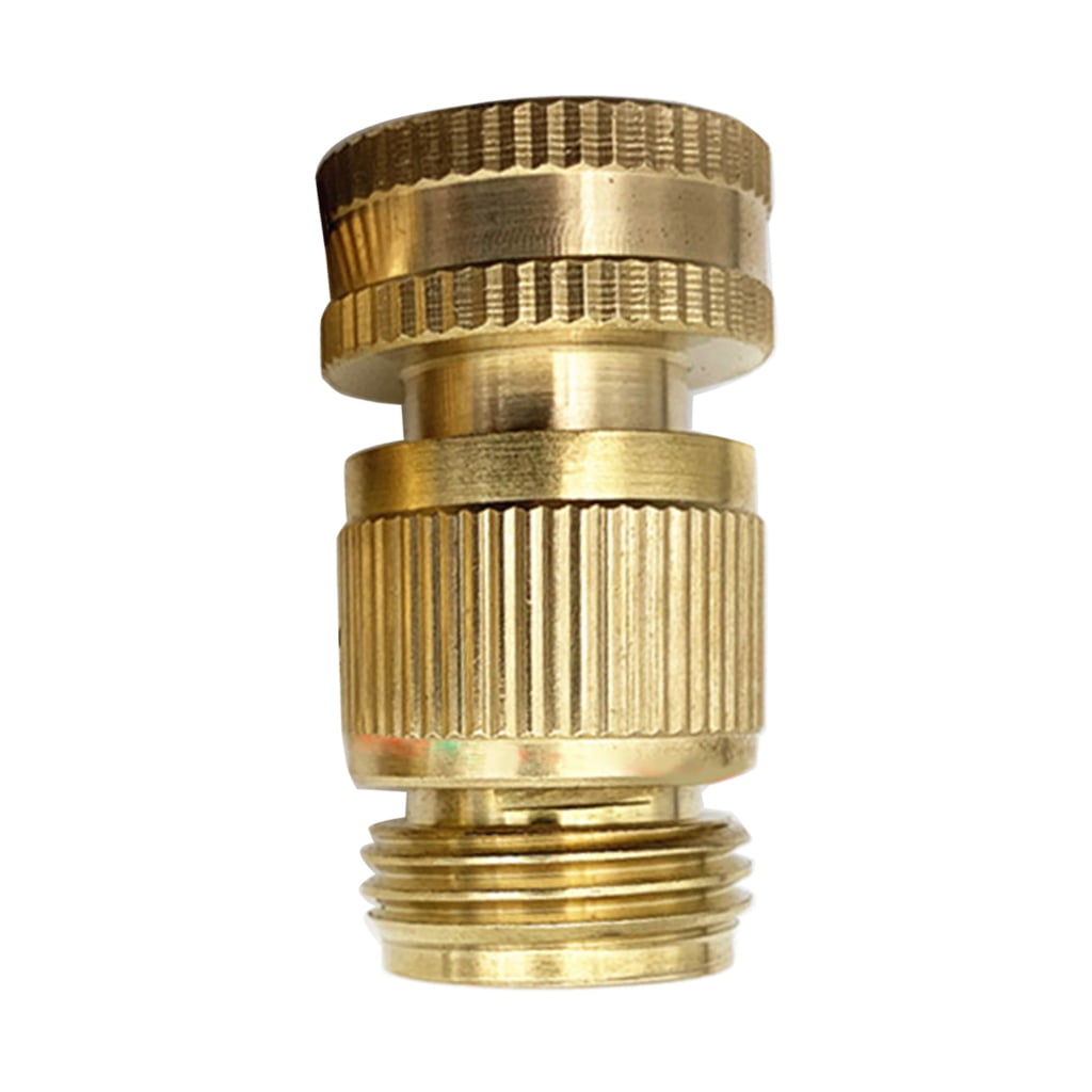 Necvior Garden Hose Quick Connector Brass Quick Connector Garden Hose ...