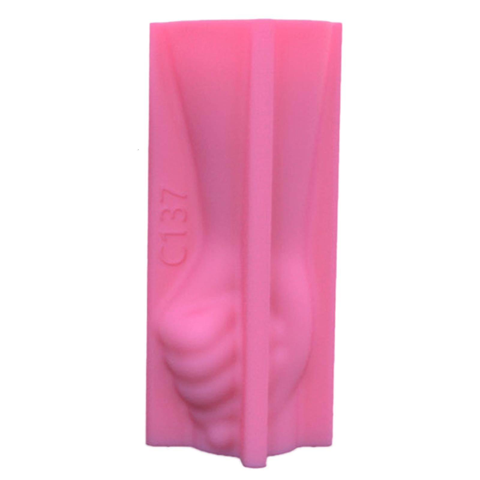 Necvior Geometric Gypsum Flower Pot Silicone Resin Mold Epoxy Resin ...