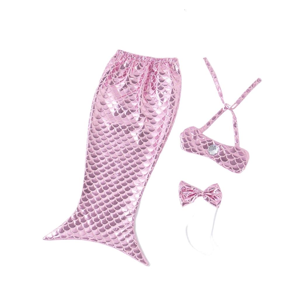 Necvior Girl Cats Costume Funny Skirt Mermaids Apparel Beach Bra Dress ...