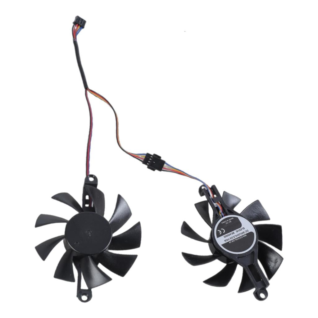 Necvior Graphics Card Coolers Fan Replacement Low Noise Notebook ...
