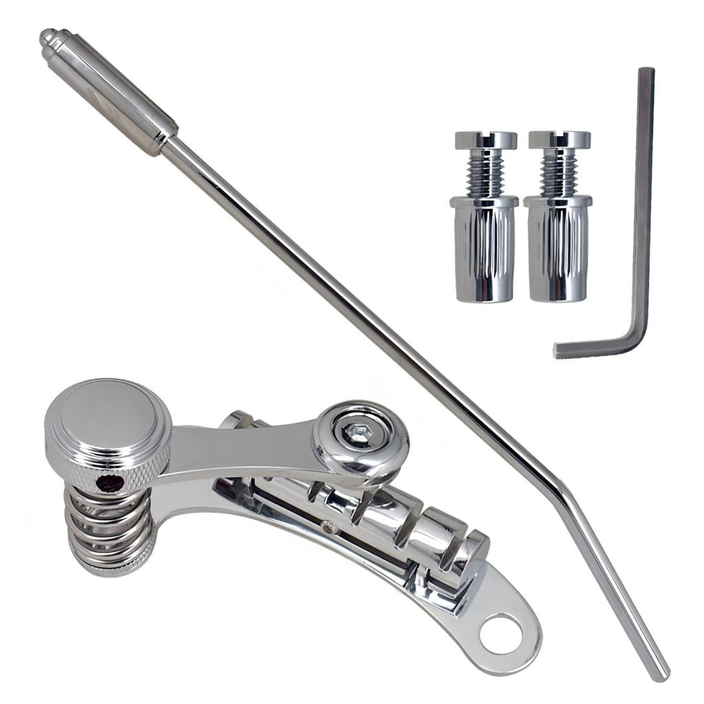 Necvior Guitar Bridge Pull Plate Replacements Bridge Stop Plate for ...