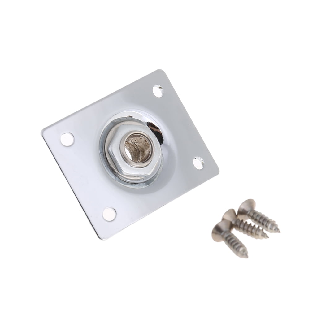 Necvior Guitar Plate + Output Socket Chrome Rectangle for Gibosn ...