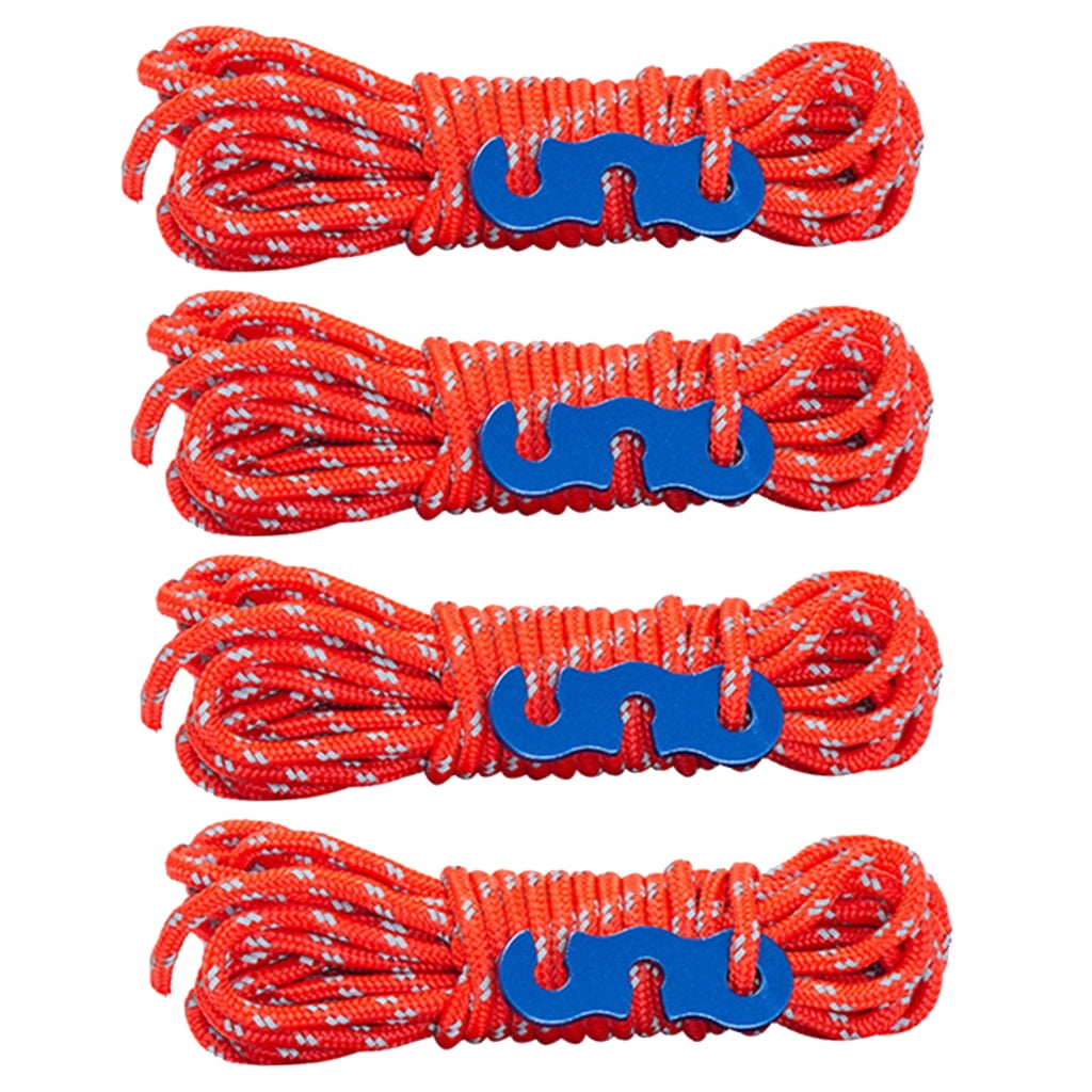 Necvior Guy Rope, 3mm Tent Guy Line 13ft Reflective Cord Guy Line Tent ...
