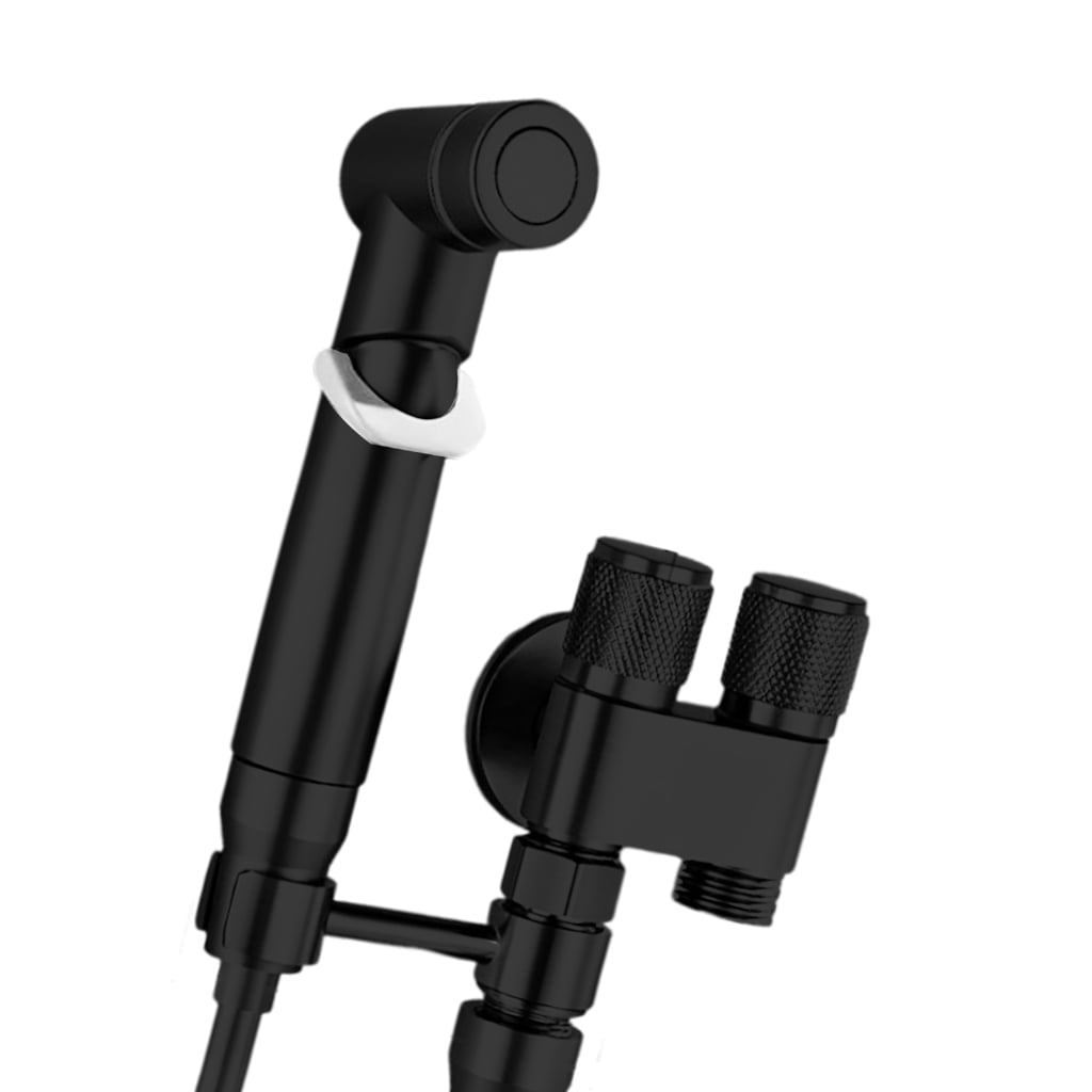 Necvior Handheld Bidet Sprayer with Double Outlet Valves Bidet ...