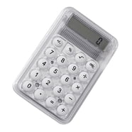 Mr. Pen Mechanical Calculator Pink 12-Digit Large LCD Display Big ...