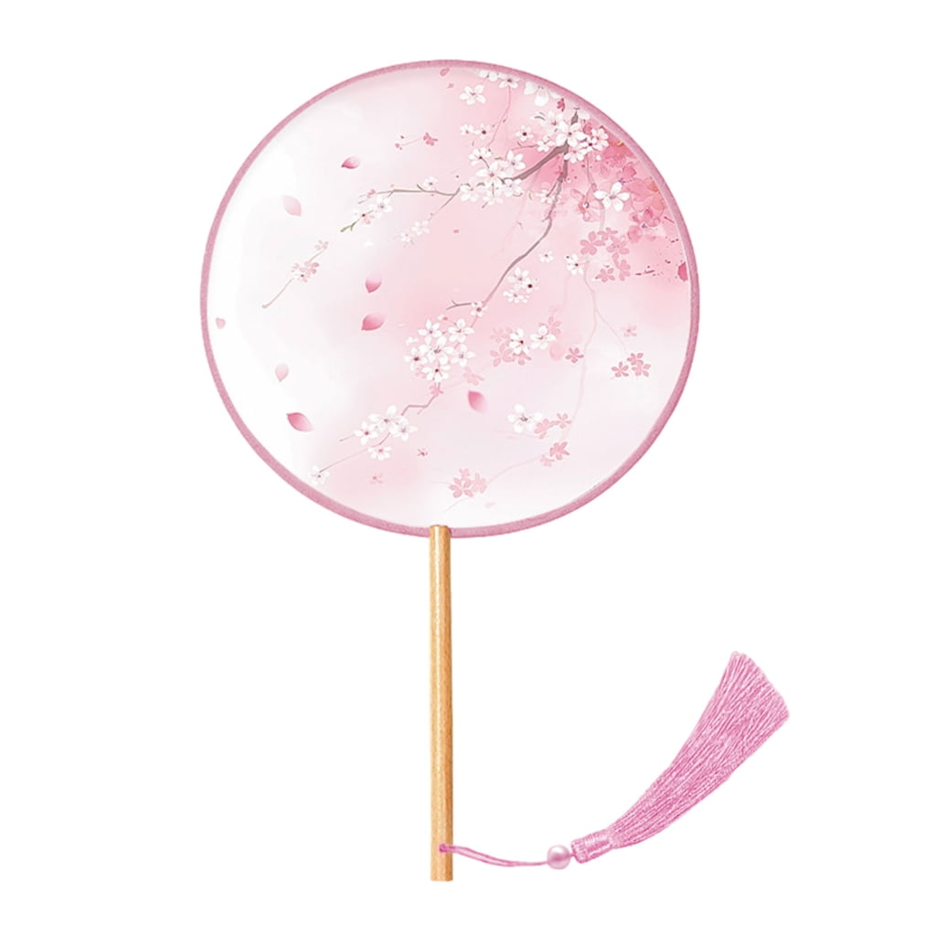 Necvior Handhelds Chinese Fan Ancient with Pendant Chinese Inks ...