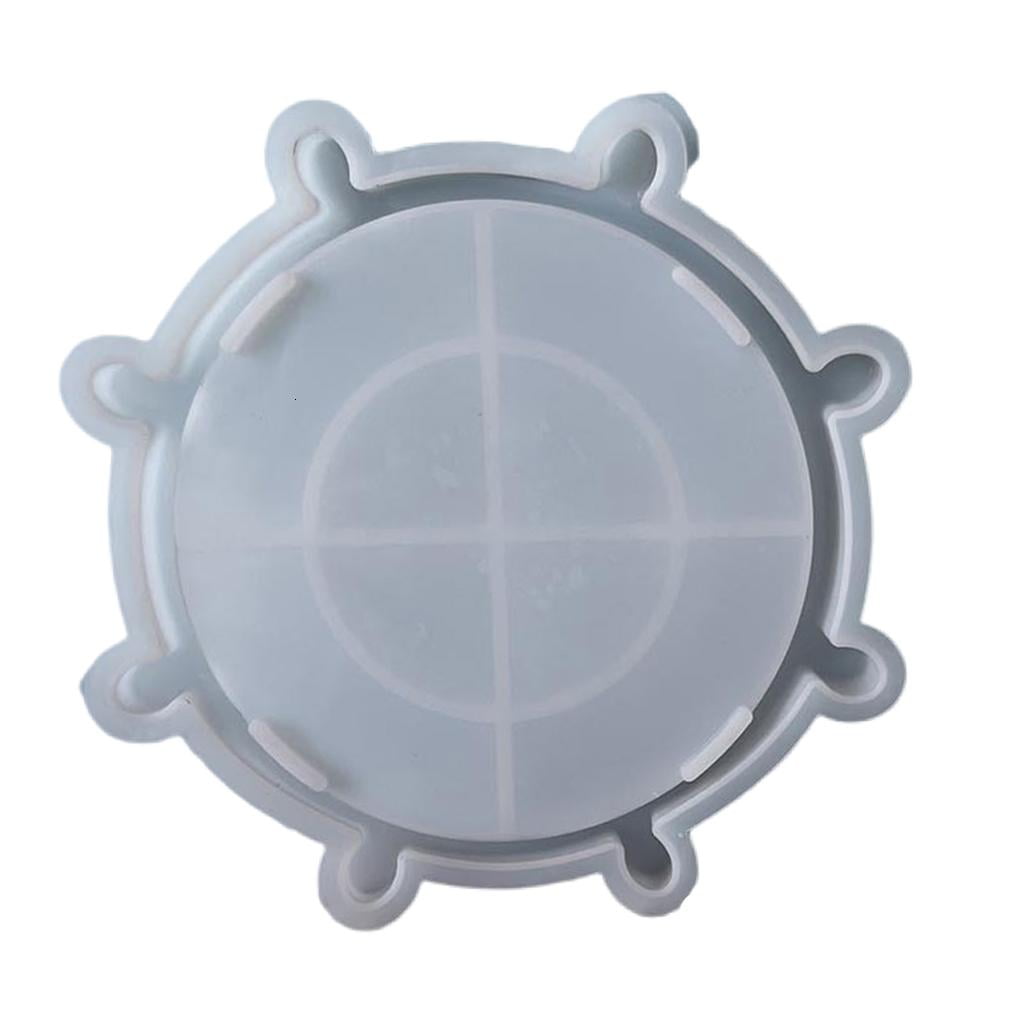 Necvior Helm Shape Resin Tray Silicone Molds for Epoxy Resin Jewelry ...