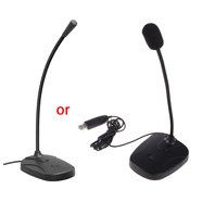 Anself USB Desktop Microphone, Noise Cancelling, Plug and Play, for ...