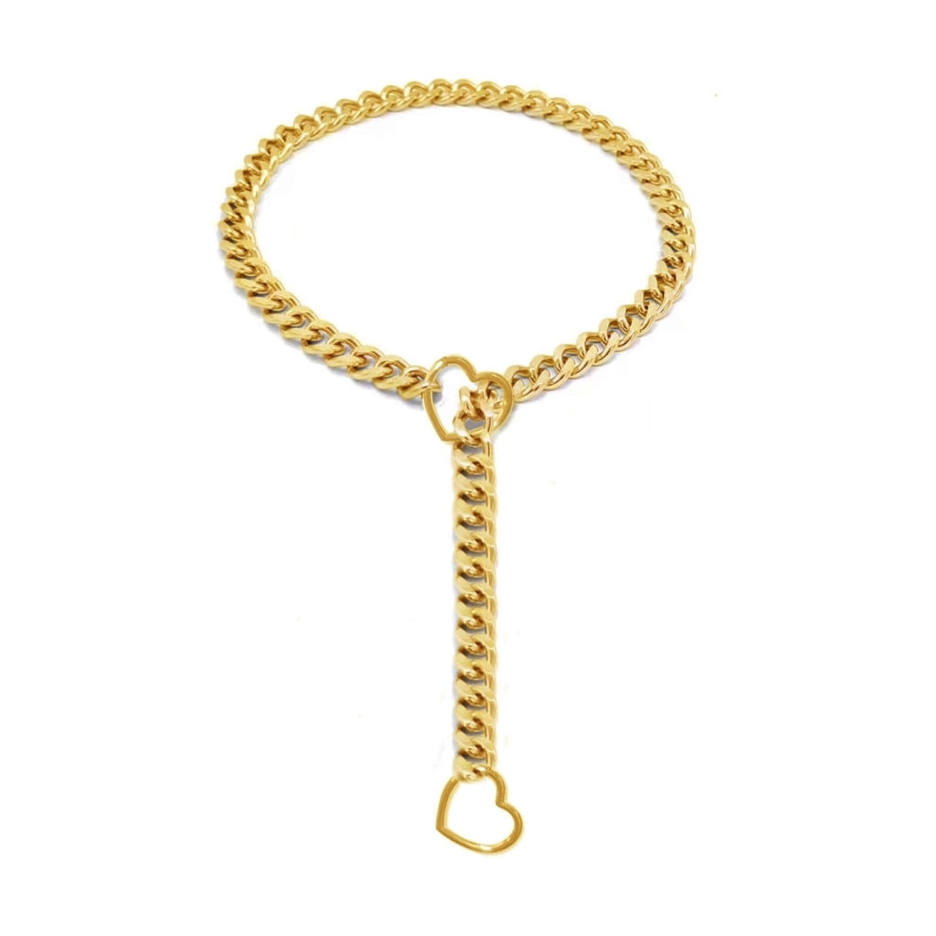 Necvior Hip Punk Rock Inspired Necklace with Adjustable Heart Charm ...