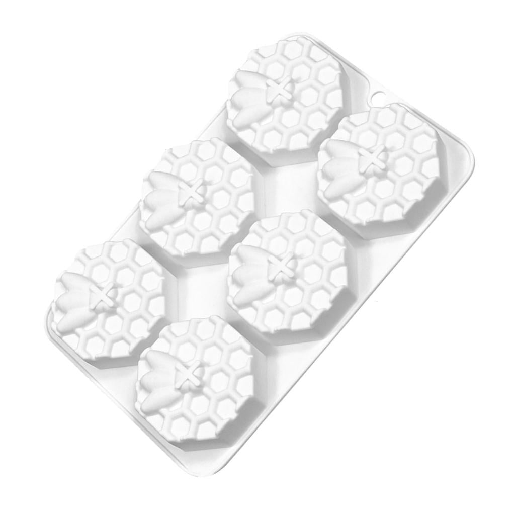 Necvior Honeycomb Cube Planet Silicone Mold Mousse Cake Decorating Mold ...
