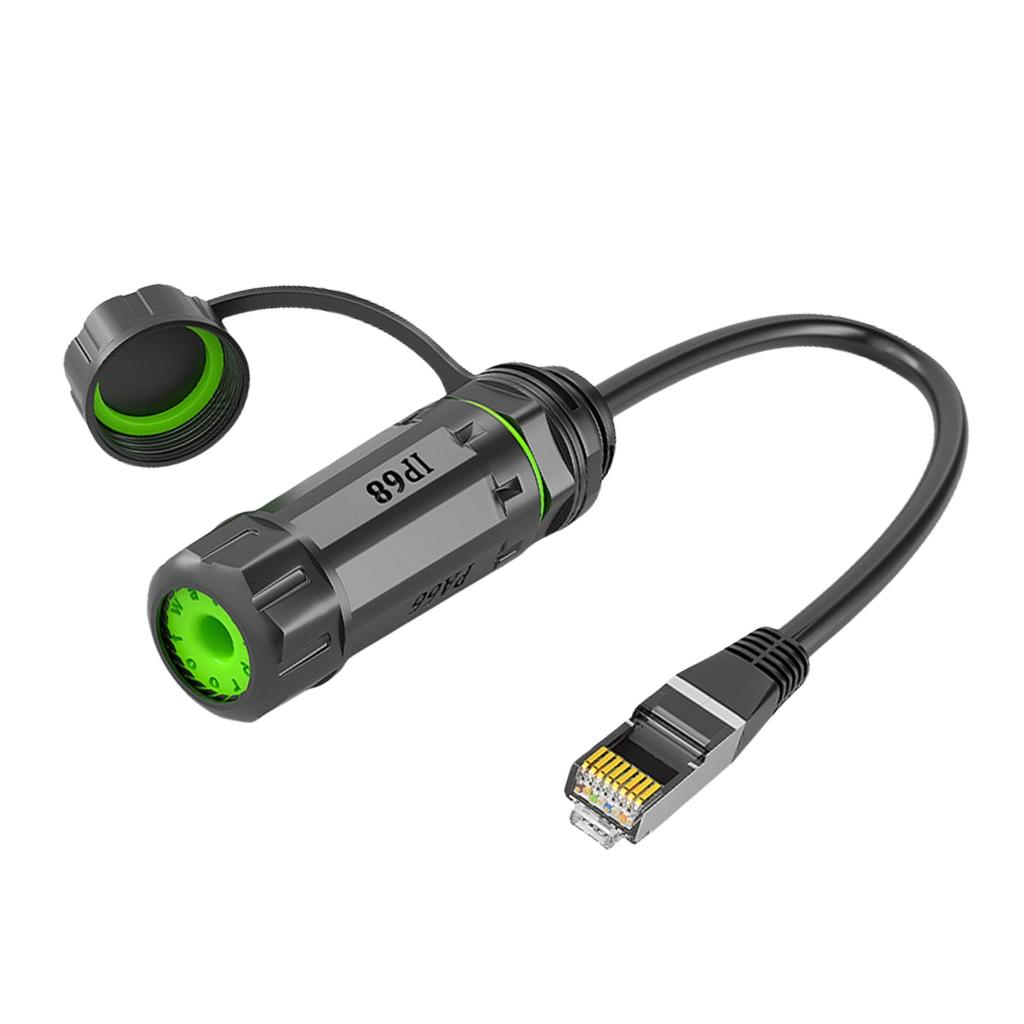 Necvior IP68 Waterproof RJ45 Coupler Gigabit RJ45 Networking Cable ...