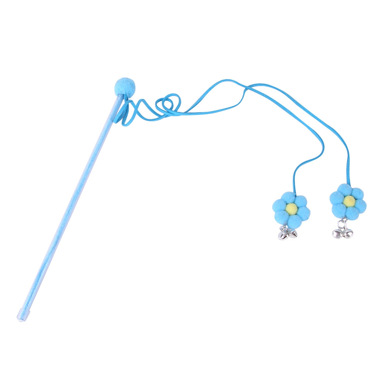 Necvior Interactive for Cat Tassel Toys for Cat Wand Toy Pompon with ...
