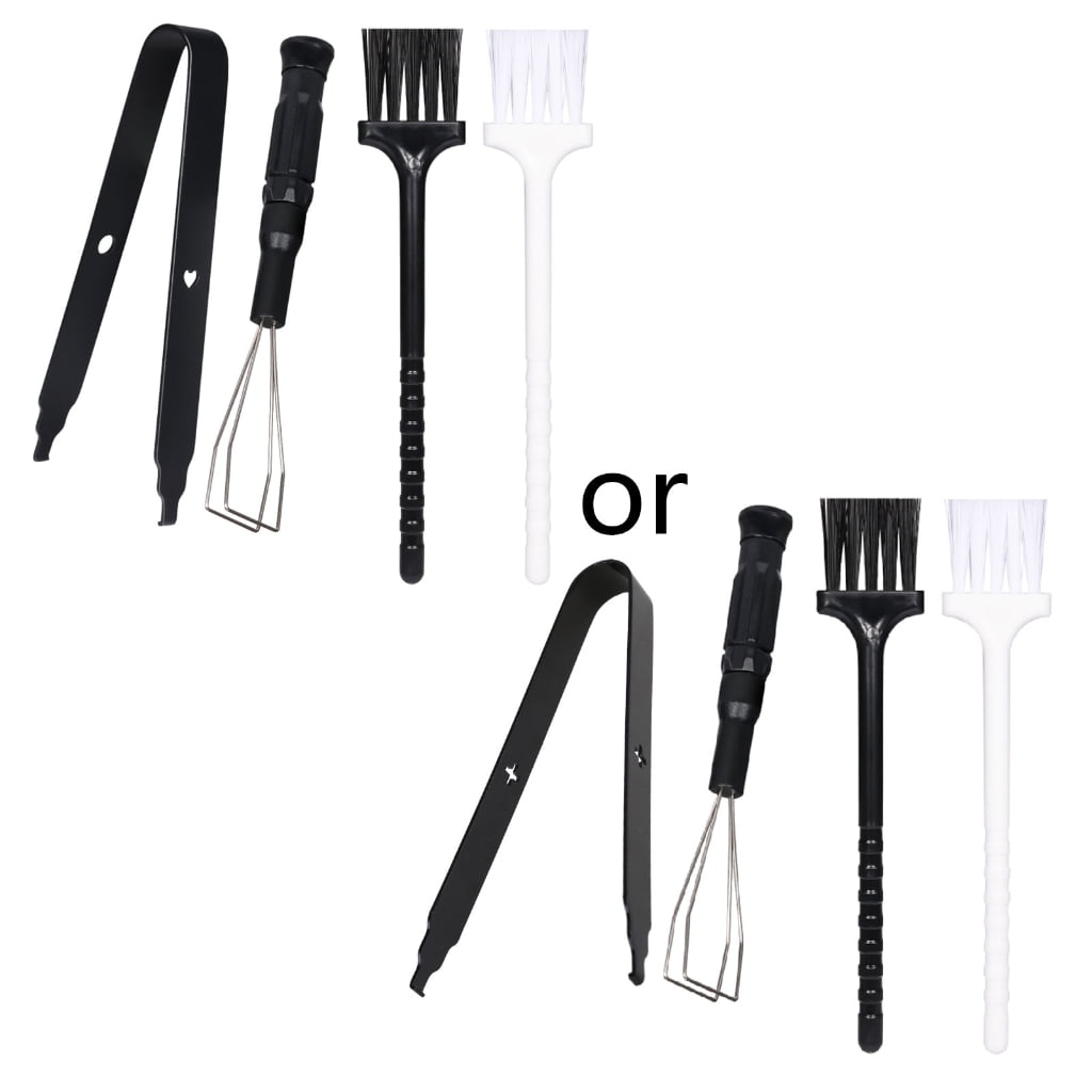 Necvior Keycap Puller Switch Puller with 2 Pcs Keyboard Brush Computer ...