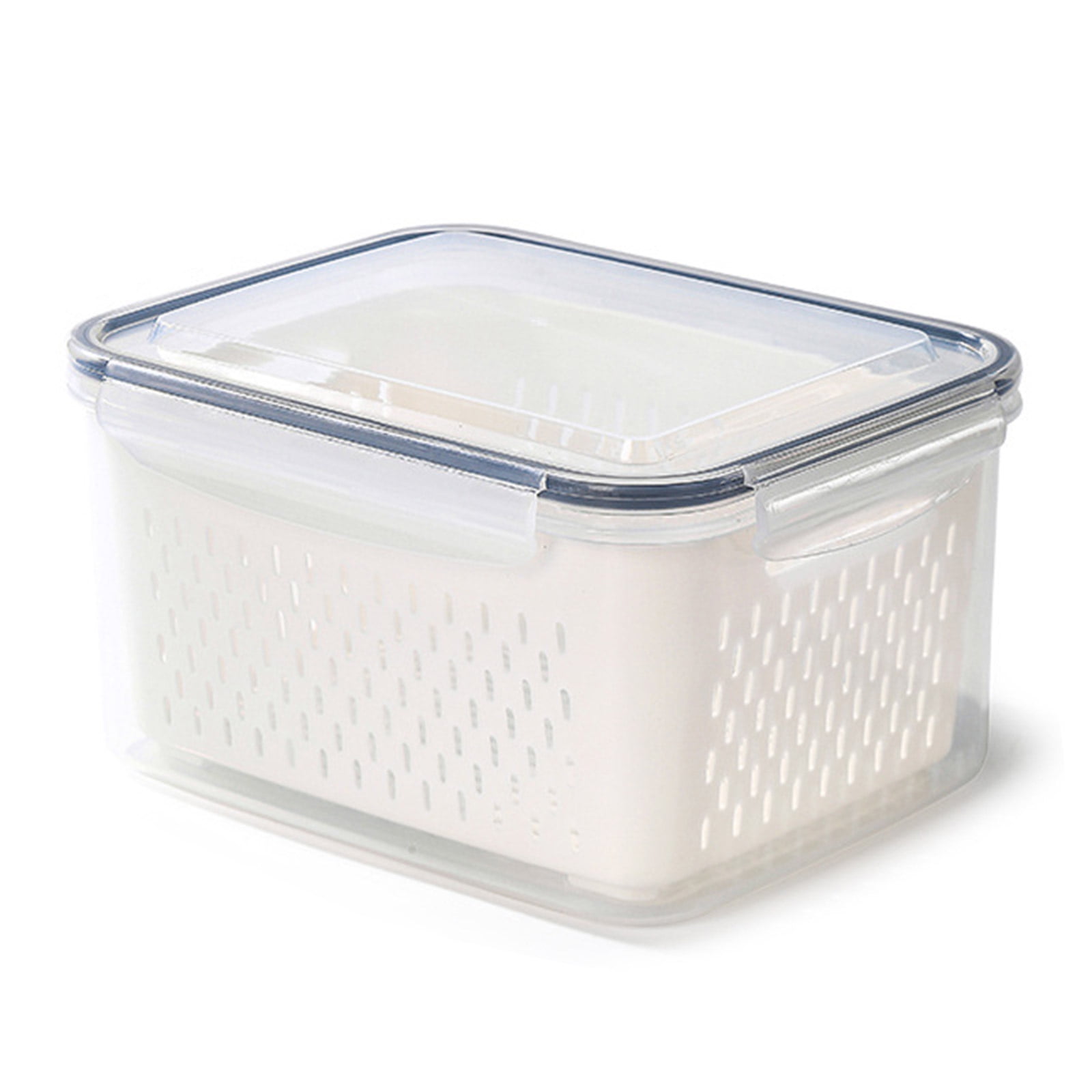 Necvior Kitchen Plastic Storage Box Fresh-Keeping Box Refrigerator ...