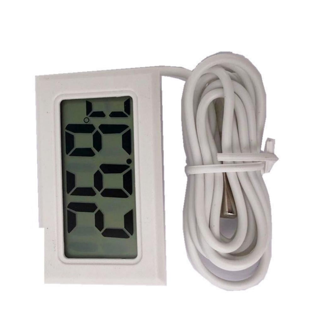 Necvior LCD Thermometers for Fridge Temperature Monitors Water ...