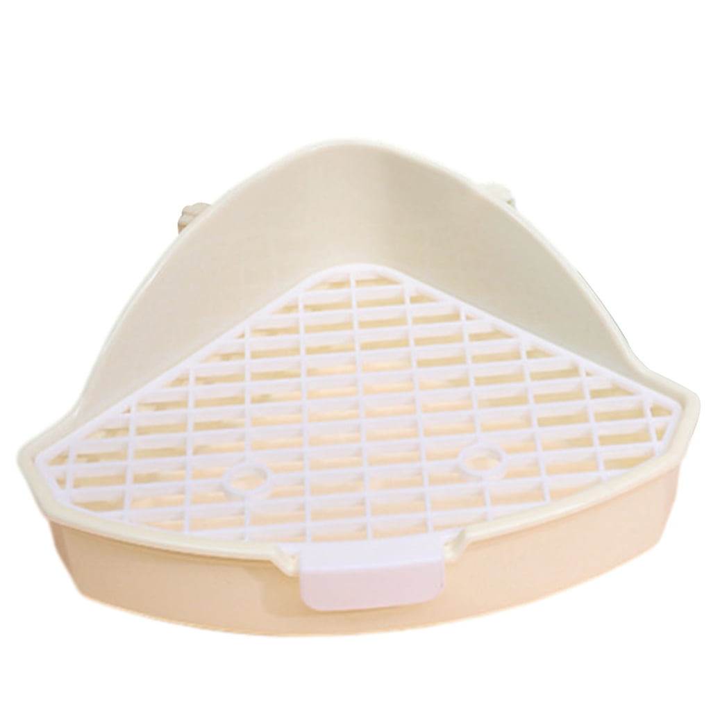Necvior Litter Bedding Box Anti-Spill Rabbit Toilet Chipmunk Small ...