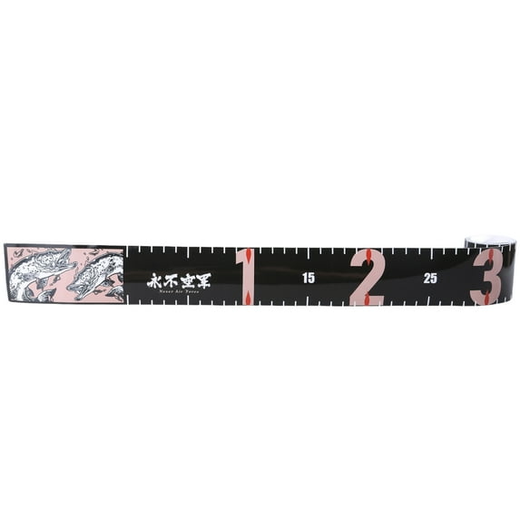 Necvior Long Fish Rulers Sticker Self Adhesive Fish Measuring Tape ...