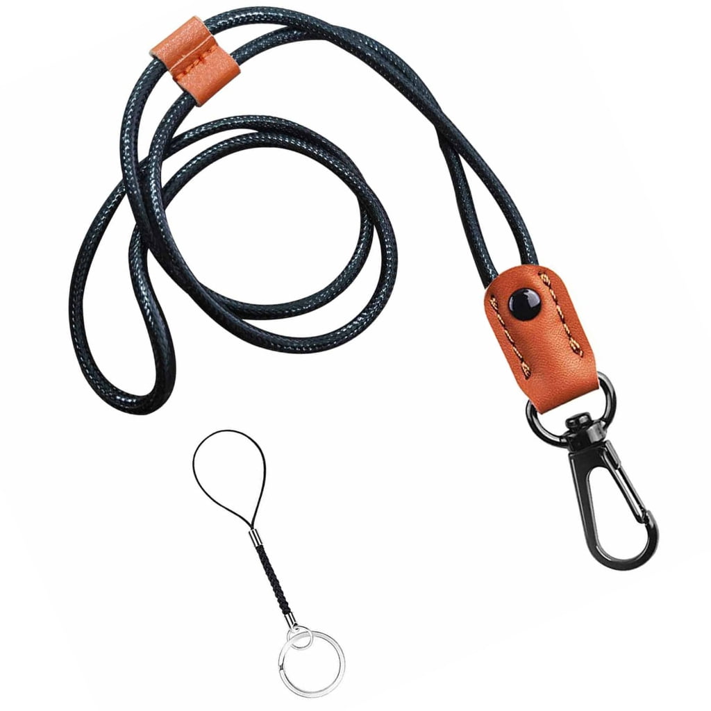 Necvior Long Lanyard Neck Strap Keychain Long Neck Lanyards with Metal ...