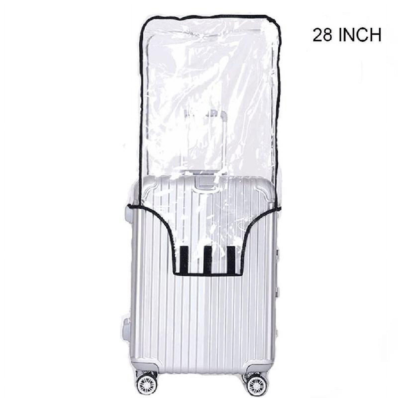Necvior Luggage Clear PVC Suitcase for Carry on Luggage - Walmart.com