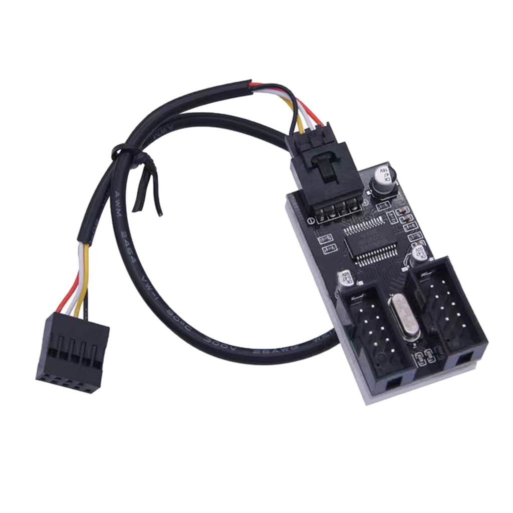 Necvior Maximizes USB Port with 9Pin Motherboards Header Extension 9Pin ...