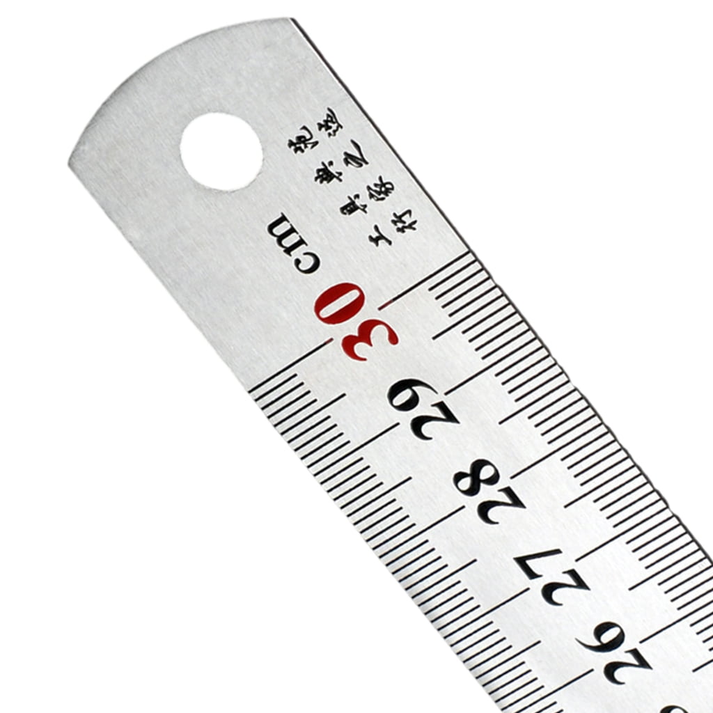 Necvior Measuring Tool Stainless Steel Rulers Measuring Cutting Rulers ...
