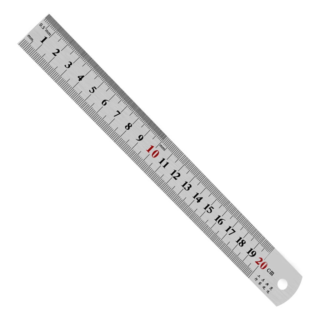 Necvior Measuring Tool Stainless Steel Rulers Measuring Cutting Rulers ...