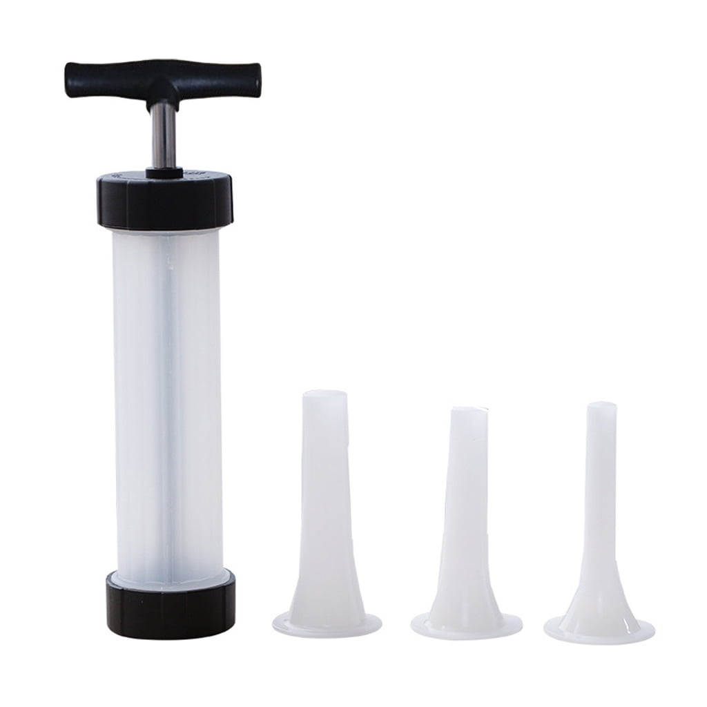 Necvior Meat Injector Syringe Kit with 3 Replacement Plastic Marinade ...