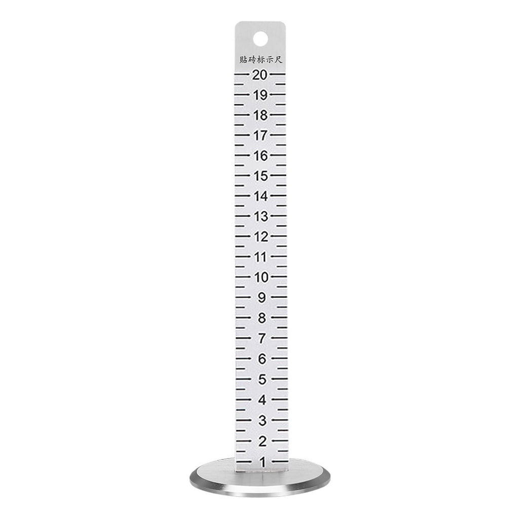 Necvior Metal Ceramic Tile Tool Equal Height Ruler Positioning ...