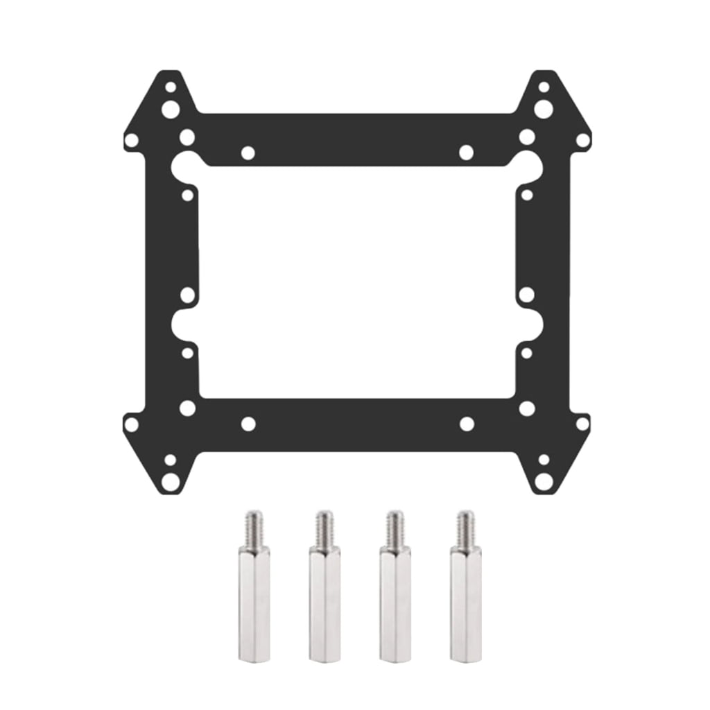 Necvior Metal Construction 12cm Fan Bracket SSD/HDD Metal Mounting ...