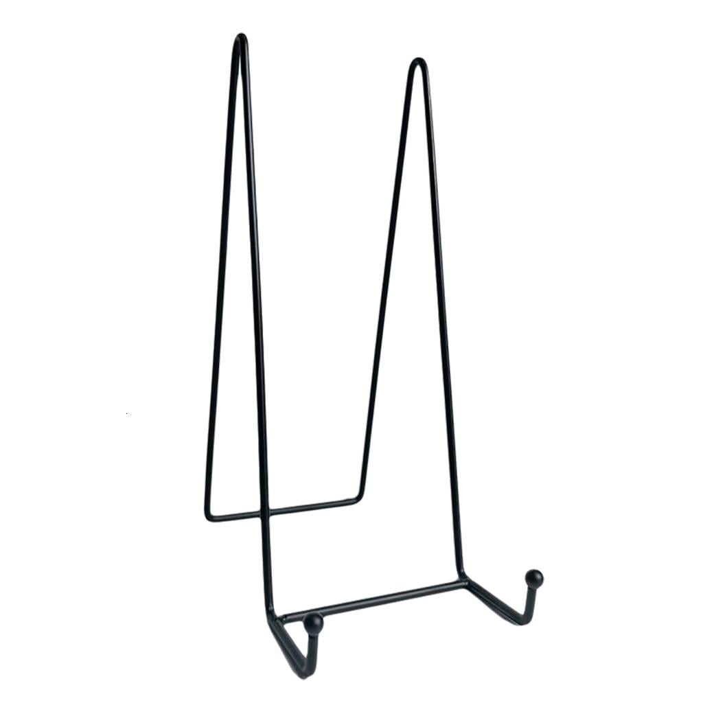Necvior Metal Plate Holders Display Stand Delicate Iron Art Display ...