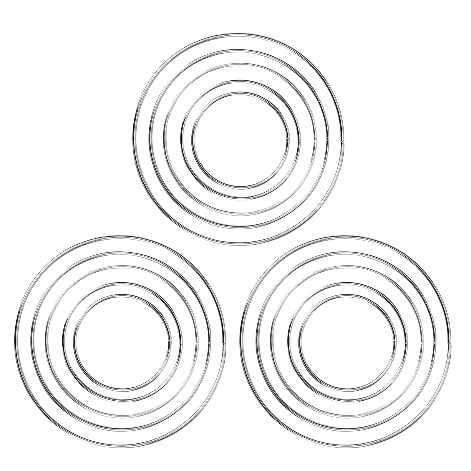 Necvior Metal Rings Hoops Craft Rings for Dream Catcher, Macrame and ...