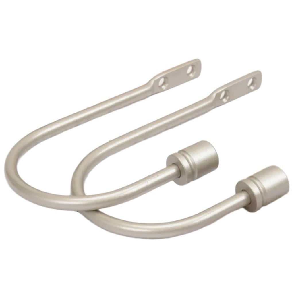 Necvior Metal Window Drapery Tiebacks 2 Count Wall Mounted Curtain ...