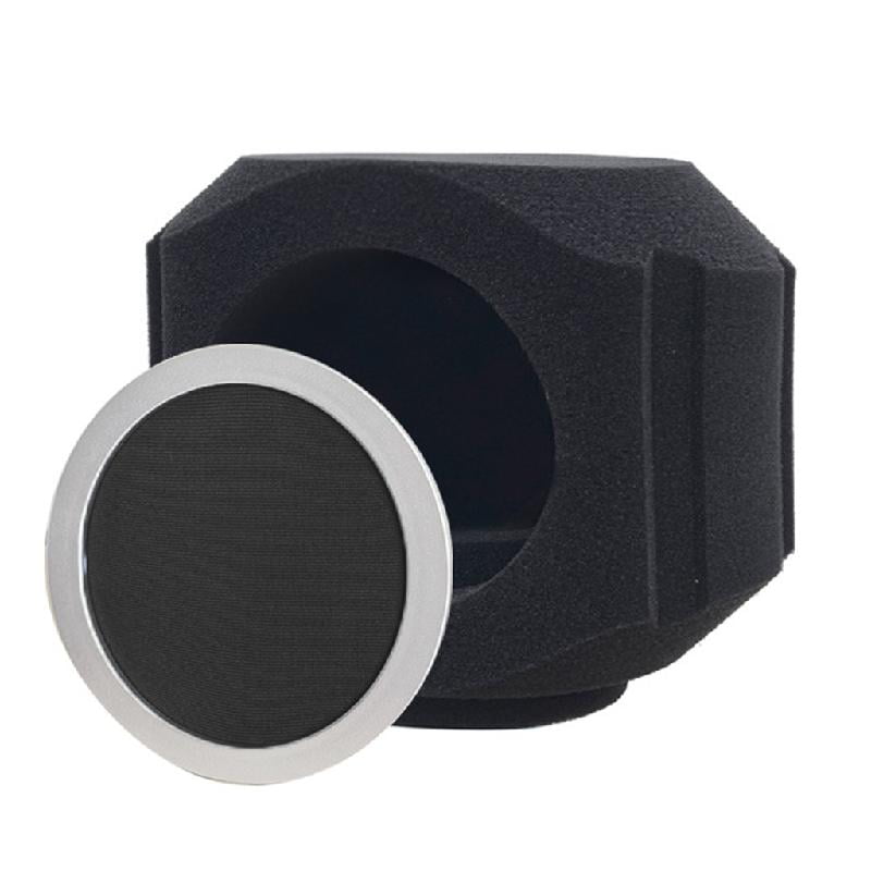 Necvior Microphone Windscreen Studio Microphone Noise Isolation Shield ...