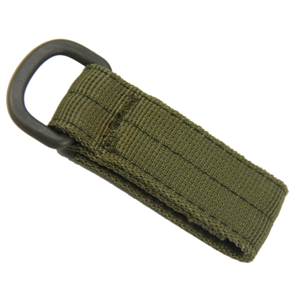 Necvior Military D-Rings Adaptor Carabiner Loop Strap Webbing ...