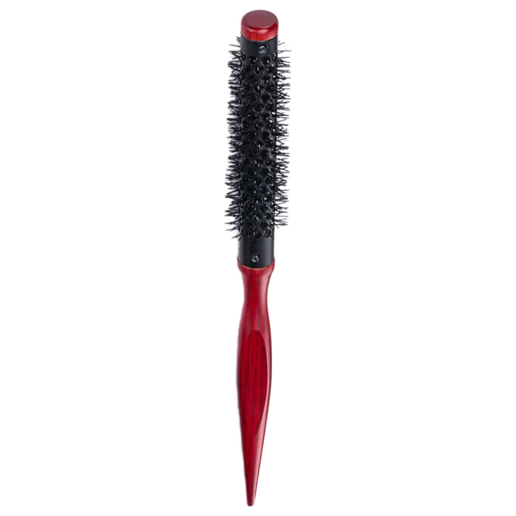 Necvior Mini Round Hair Brush Hair Combs for Short Curly Hair Nylon ...