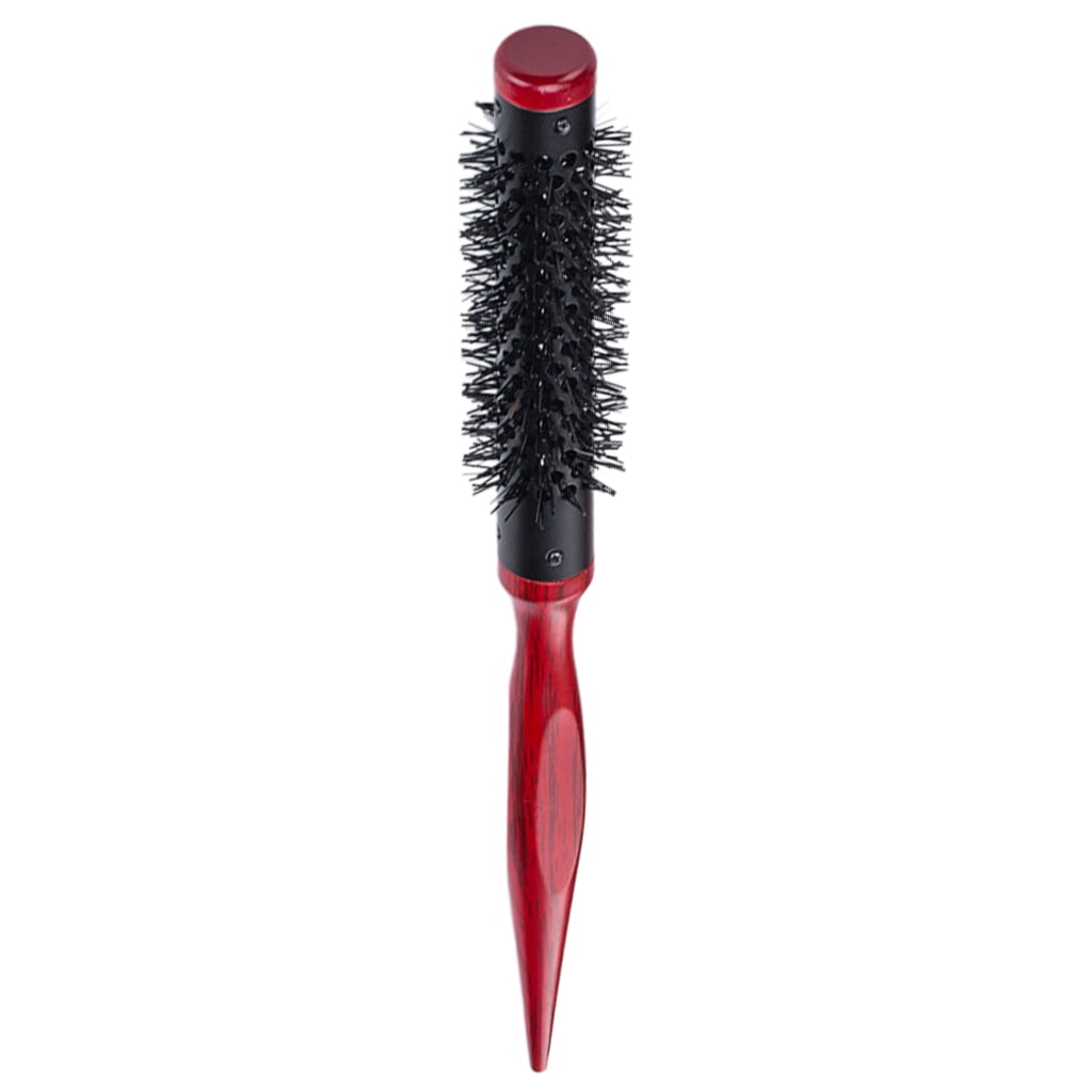 Necvior Mini Round Hair Brush Hair Combs for Short Curly Hair Nylon ...