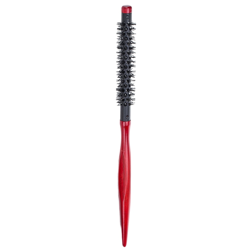 Necvior Mini Round Hair Brush Hair Combs for Short Curly Hair Nylon ...