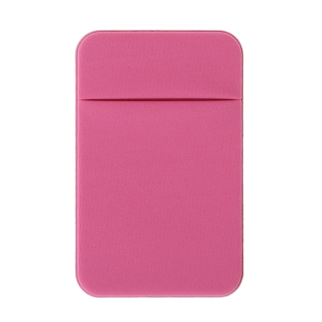 Necvior Mobile Phone Credit Card Wallet Holder Pocket Stick-On Adhesive ...