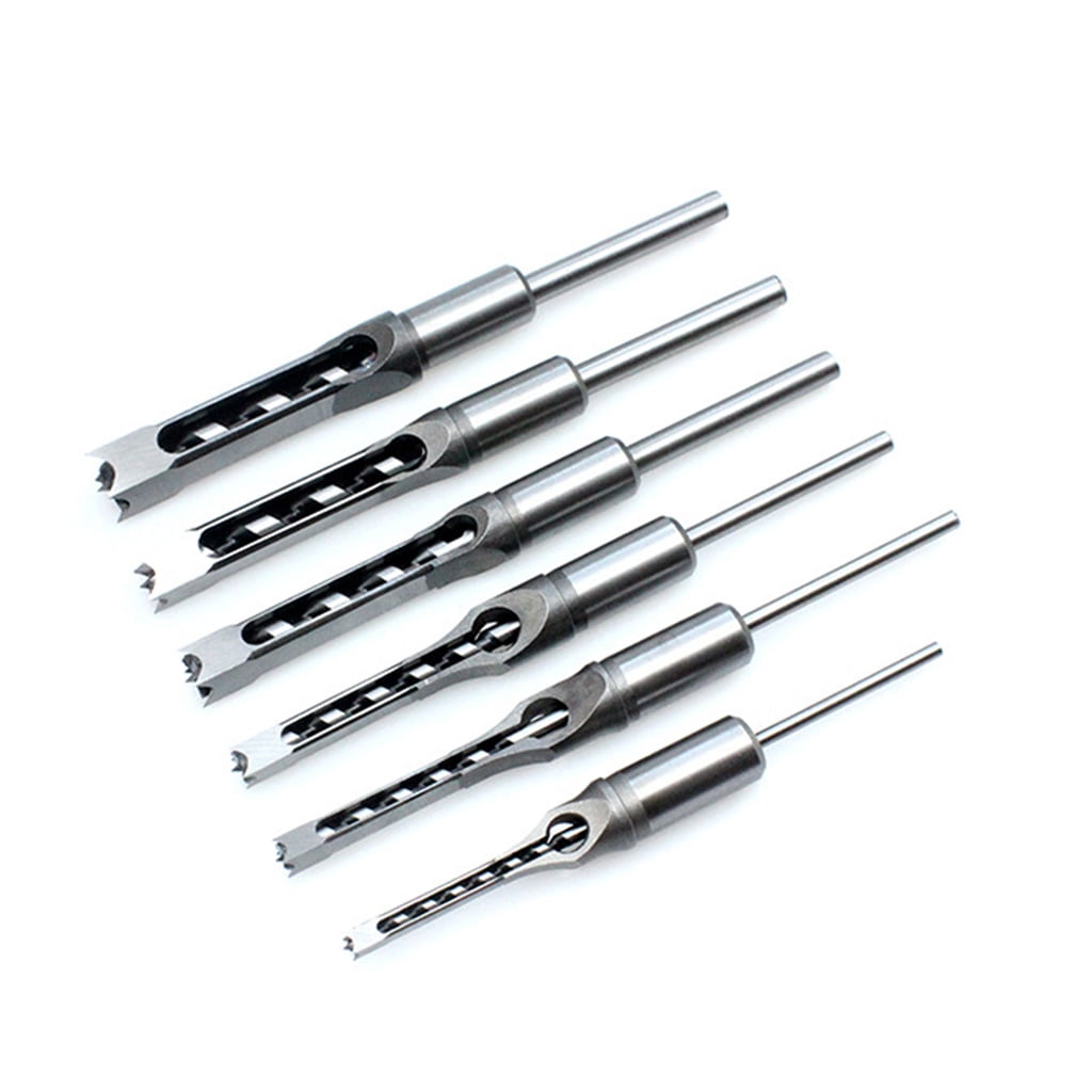 Necvior Mortising Chisel Set Multi-purpose 6pcs Round Square Tenon ...