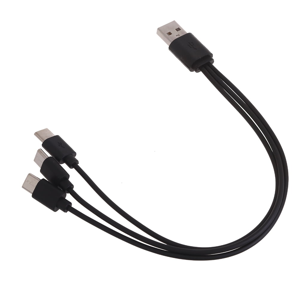 Necvior Multi Charging Cable USB C Splitter Cable 1/2/3/4 in 1 Fast ...