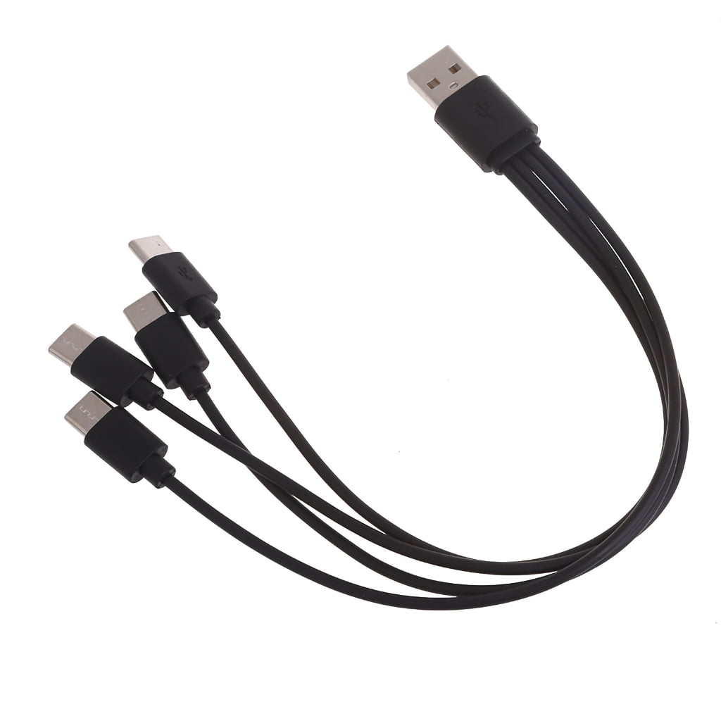 Necvior Multi Charging Cable USB C Splitter Cable 1/2/3/4 in 1 Fast ...