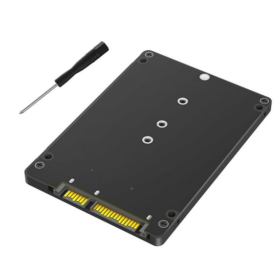 Necvior Multiple Gender M.2 NGFF NVMe to SATA3.0 Expansion Adapter with ...