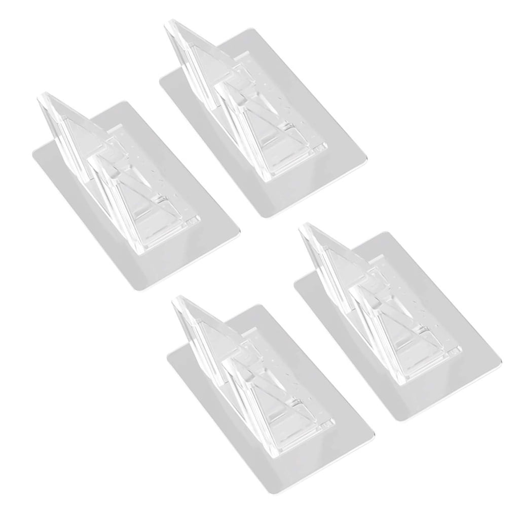 Necvior No Drill Shelf Support Pegs Punch Free Shelf Support Pegs ...