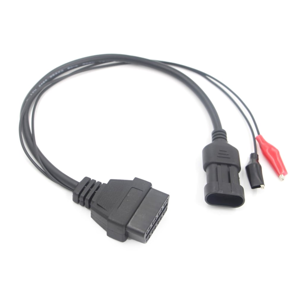 Necvior OBDII 16Pin to 3 Pin Auto Male to Female Extension Cable ...