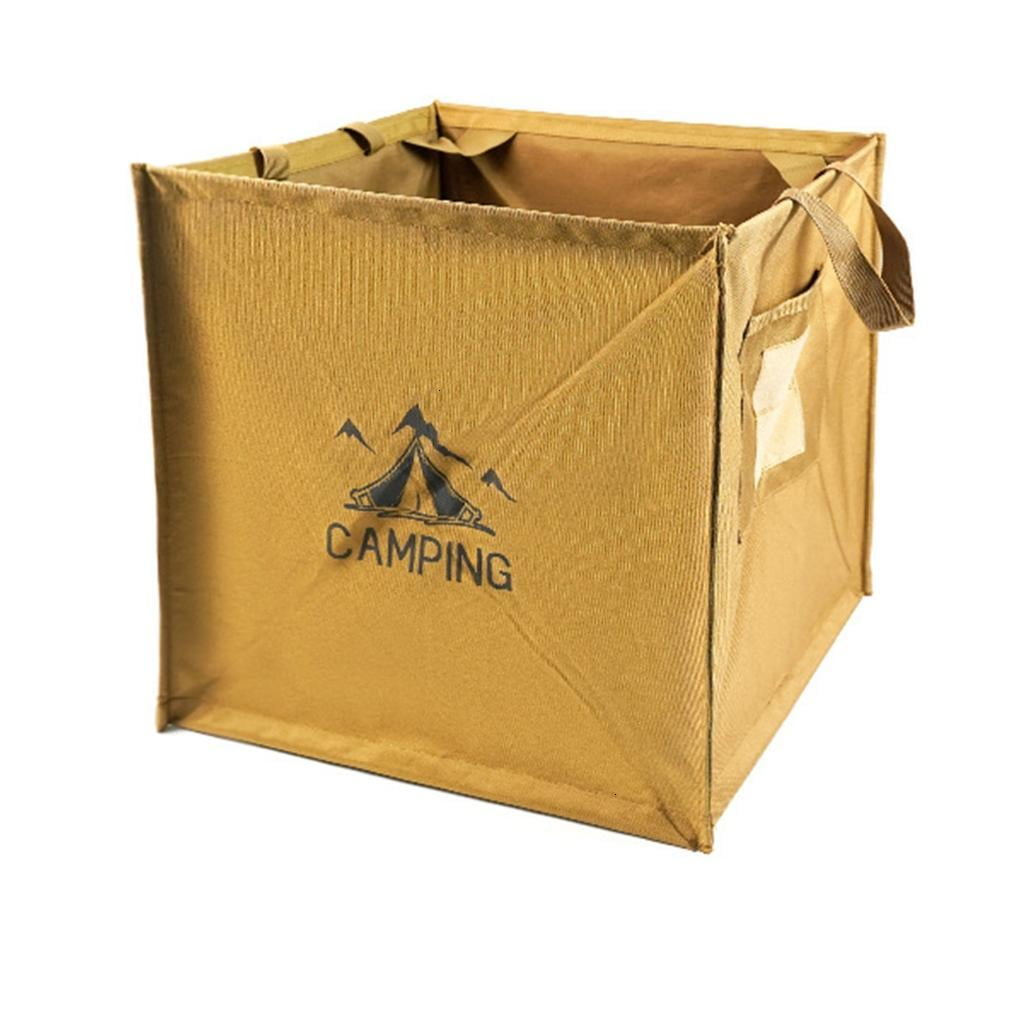 Necvior Outdoor Folding Storage Box Lightweight Camping Trash Can ...